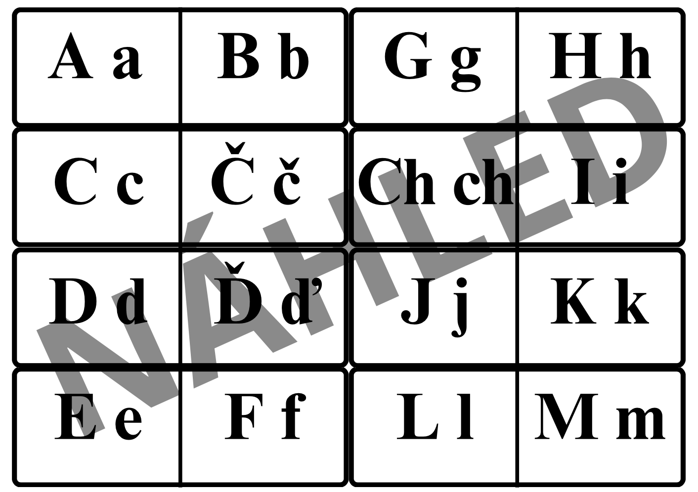ABECEDA S NÁZOREM - Český jazyk | UčiteléUčitelům.cz